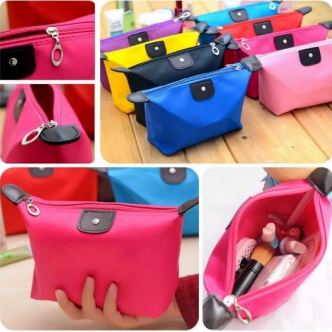 Tas Kosmetik Ukuran Besar / Tas Make Up / Tas Pouch Serbaguna / Tas ...