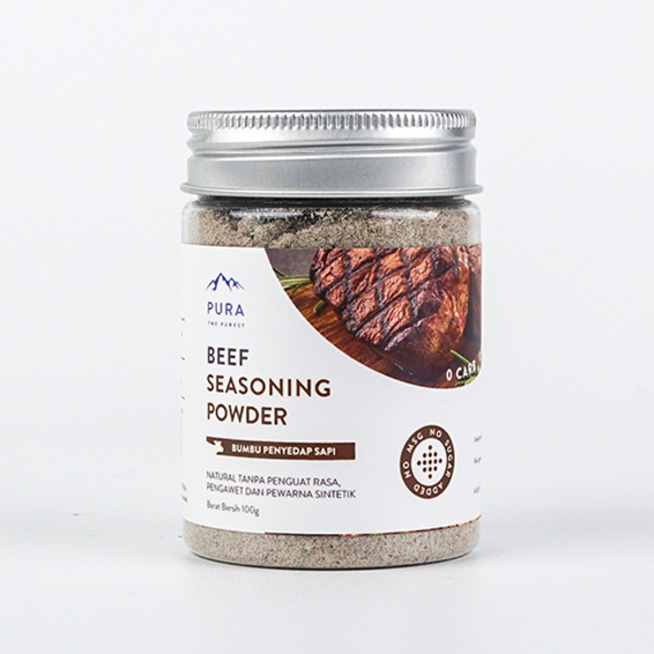 PURA SEASONING WITH HIMALAYAN SALT BEEF 100 Gram - BEEF EXTRACT ...