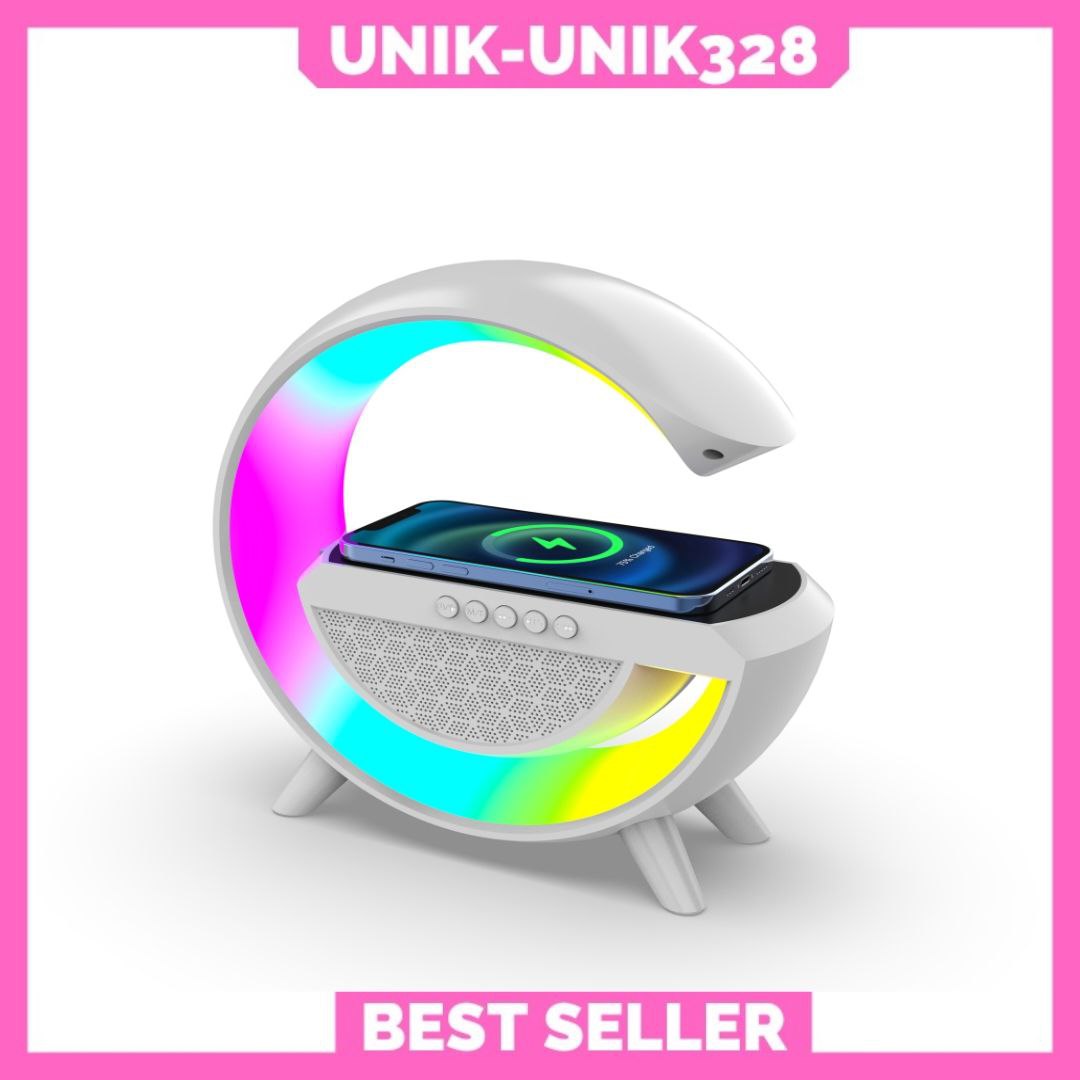 Speaker Bluetooth BT 2301 Wireless Charging LED 7 Warna | Lazada Indonesia