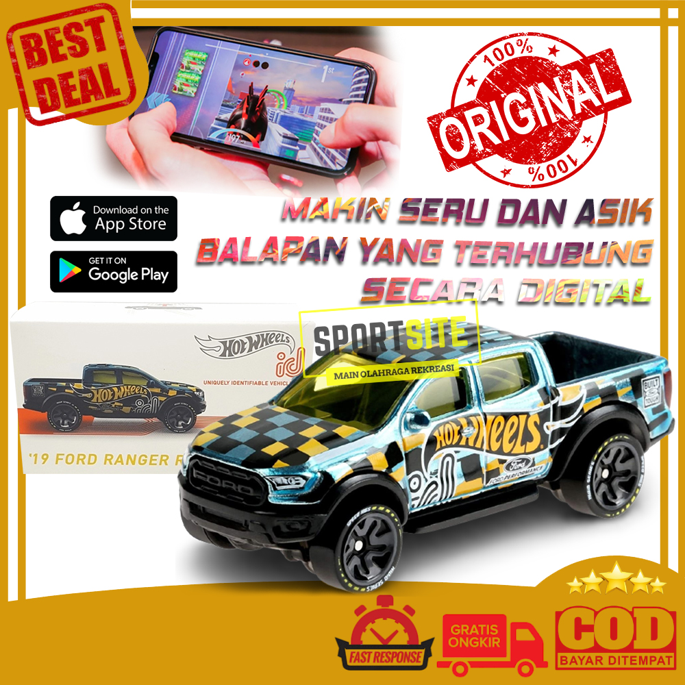 Hot Wheels 19 Ford Ranger Raptor Mainan Anak Die Cast Hot Truck Mobil ...