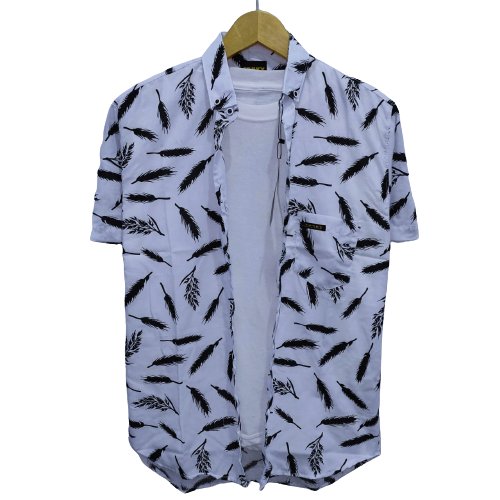 Walrus Baju Kemeja Motip Koran Pria Kemeja Pria Motif Bunga Kemeja Putih Pria Lazada Indonesia