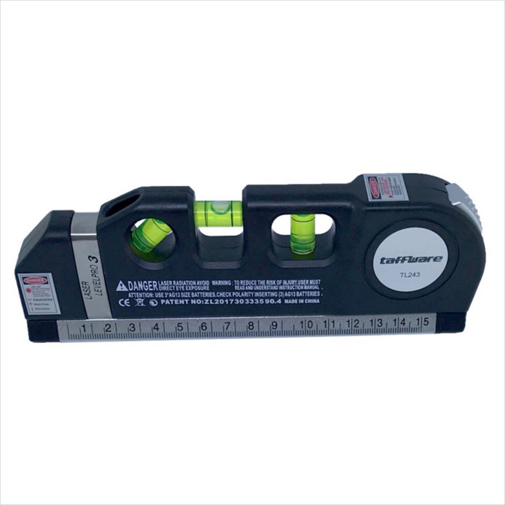 LEVELPRO3 Penggaris set Laser Horizontal Vertical 250CM + Waterpass ...