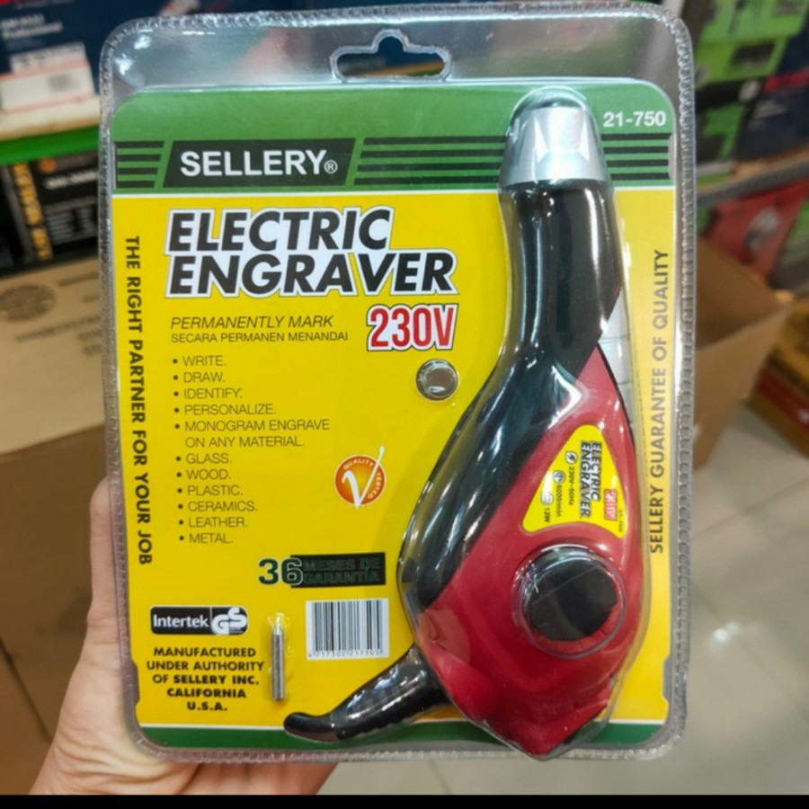 Mesin Grafir atau Alat Ukir Electric Engraver Sellery ORIGINAL - Mesin ...