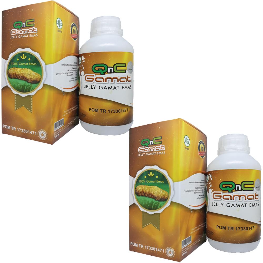 2 QnC Gamat Jelly Gamat Emas Original Untuk 2 Minggu | Lazada Indonesia