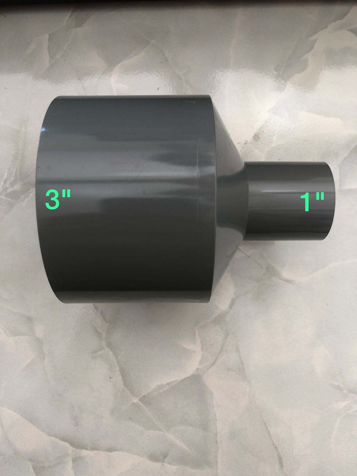 Vlok Sock / Reducer Socket PVC 3" x 1" 3x1 inch Rucika / Power AW ...