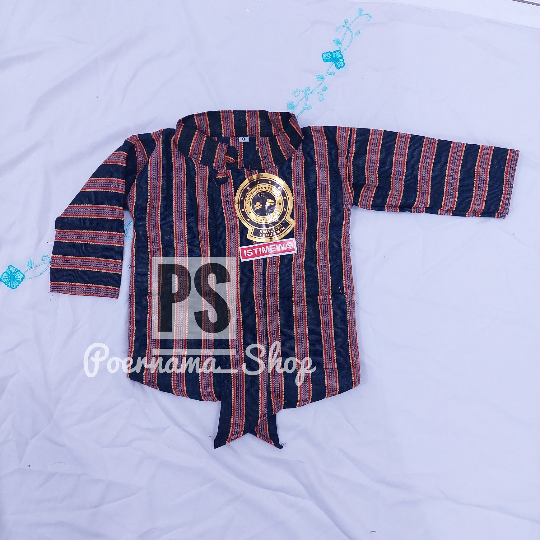 Baju Surjan/Lurik Anak // Baju Adat Anak / Baju Tradisional Jawa ...