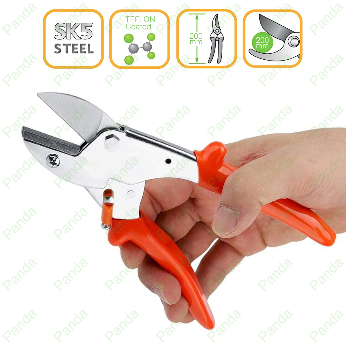 PANDA Gunting pruning dahan Gunting dahan bilah SK5 Gunting tanaman ...