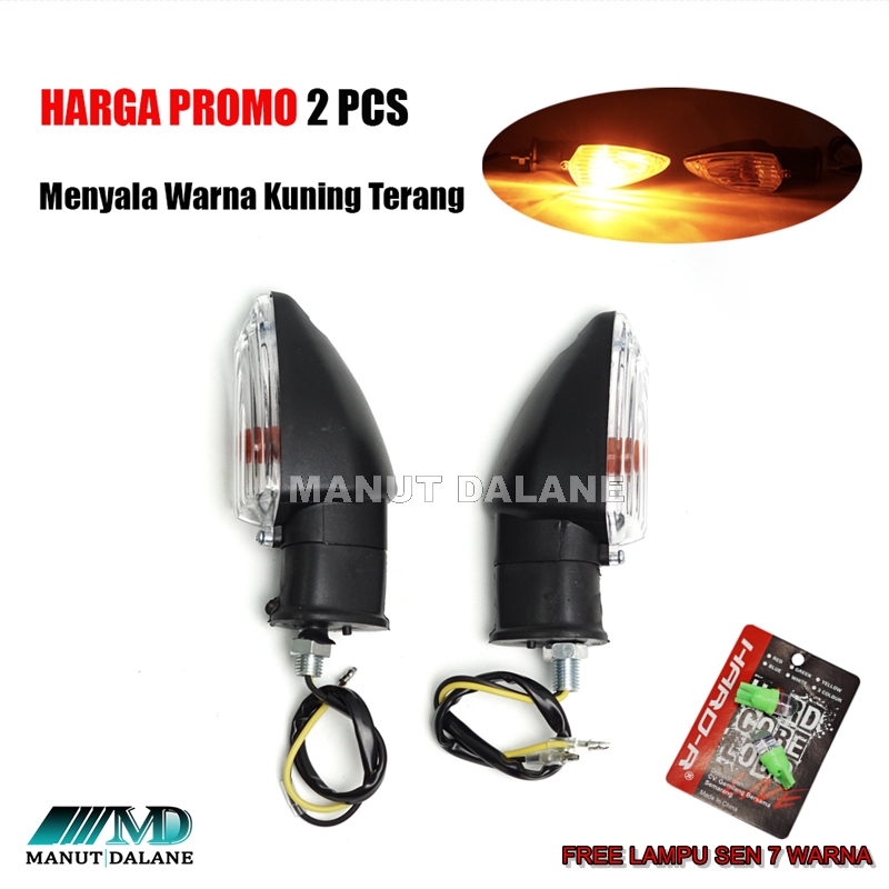 [ADA GRATISNYA} Lampu Sen Vixion Lampu Sein Sen Standar Motor Yamaha ...