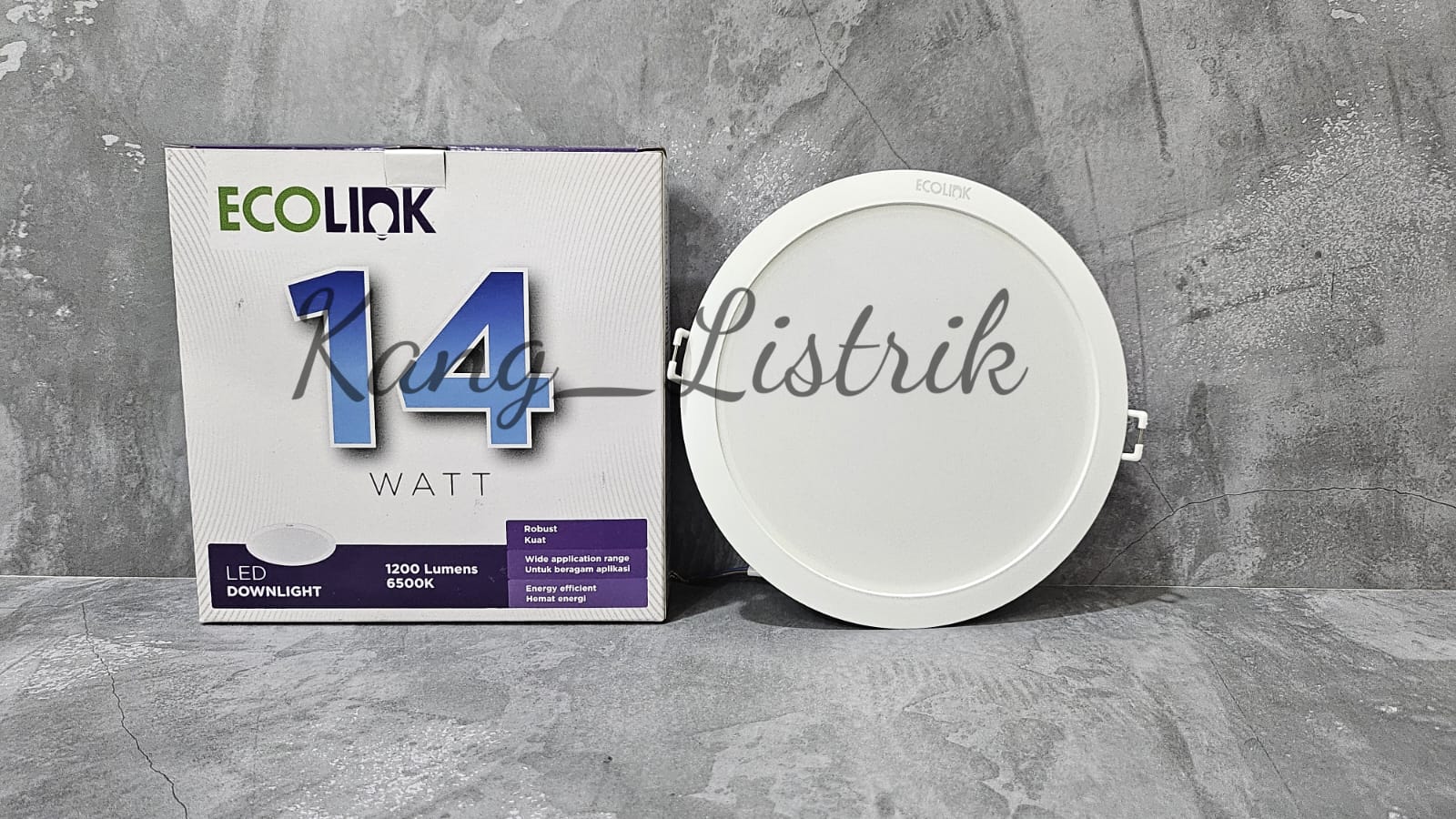 ECOLINK LAMPU DOWNLIGHT PANEL LED / DOWNLIGHT PANEL LED ECOLINK GARANSI ...