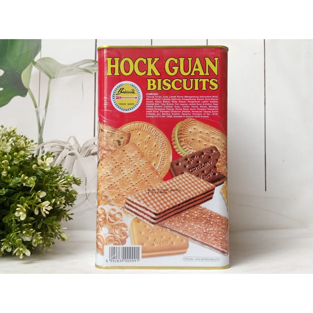 Hock Guan Biskuit Aneka Rasa Kaleng 1350g | Lazada Indonesia