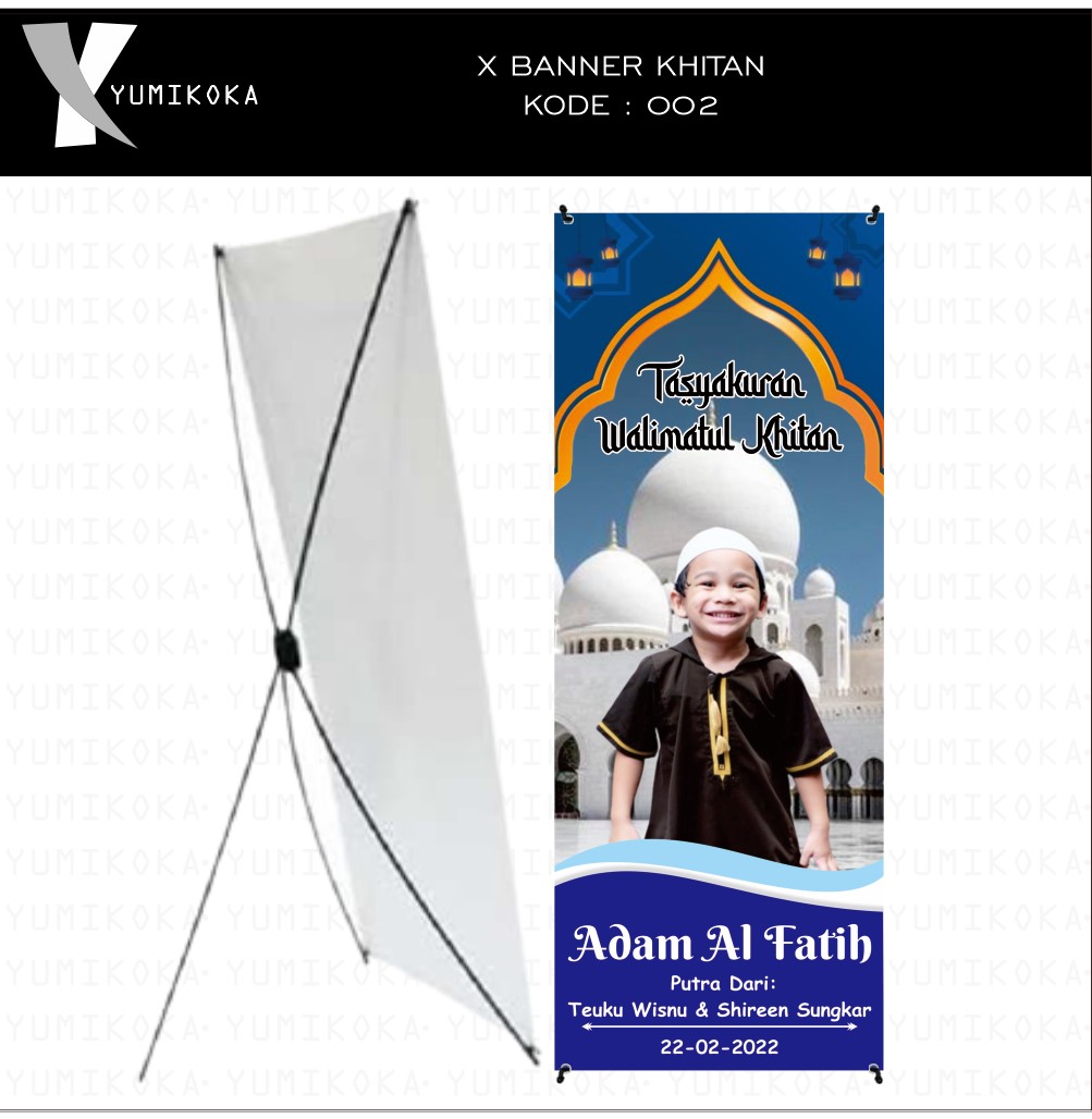 XBANNER XBANER XBENER BANNER BANER BENER SPANDUK TASYAKURAN KHITAN ...