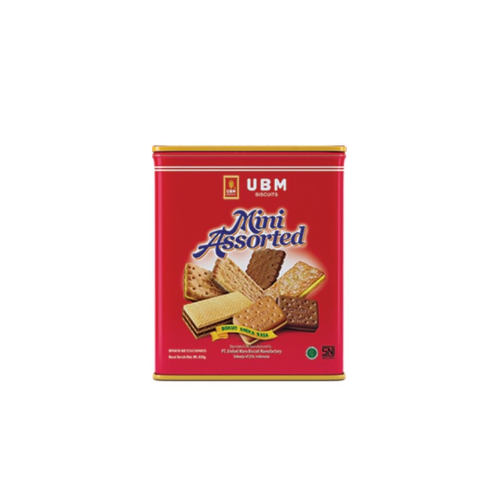 UBM Biscuits Biskuit Mini Assorted Berat 830gr Biskuit Lebaran Idul ...