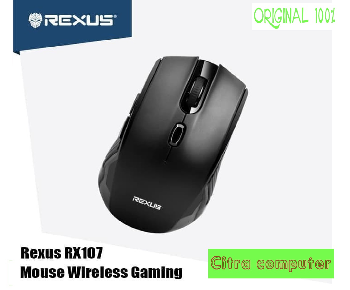 Rexus RX107 Xierra Professional Wireless Gaming Mouse | Lazada Indonesia