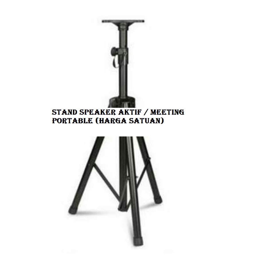 Stand Speaker Aktif / Meeting Portable BESI TEBEL (Harga Satuan ...
