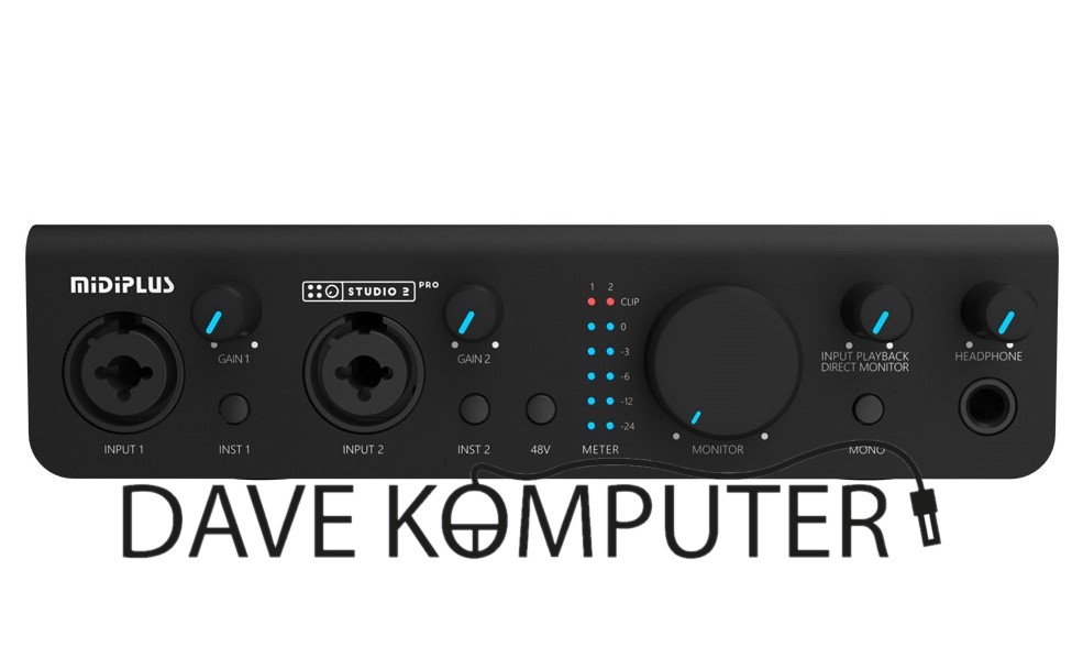 MIDIPLUS STUDIO 2 PRO - Audio interface | Lazada Indonesia