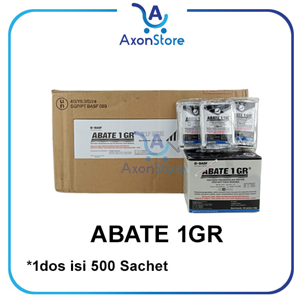 1 DOS Abate 1gr 500 Sachet Obat Racun pembasmi Jentik Nyamuk 10 gram ...