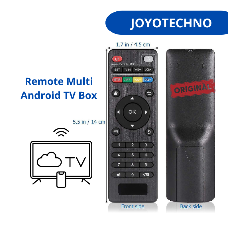 Remote Remot STB MXQ / MXQ 4K / MXQ PRO / MXQ PRO 4K / MX10 / H96 / T95 ...