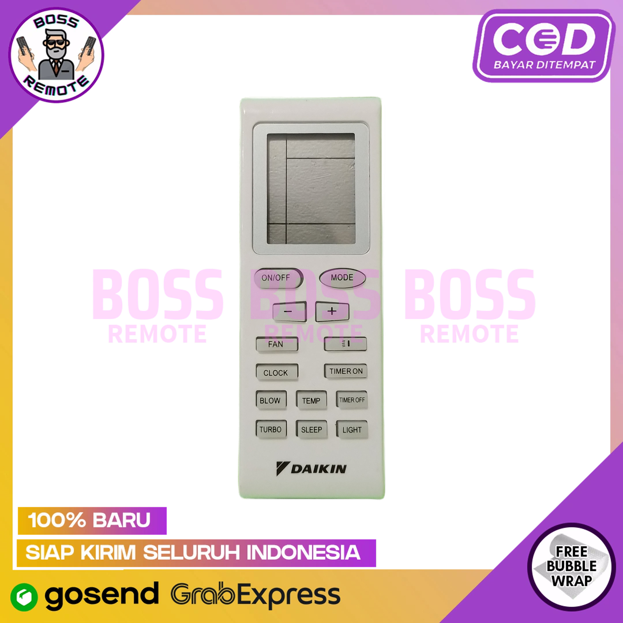 REMOTE AC DAIKIN ARC467A1 | Lazada Indonesia