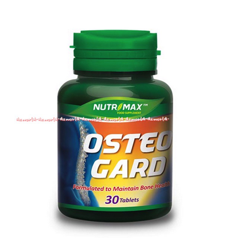 Nutrimax Osteo Gard 30tablet Obat Untuk Mencegah Osteoporosis Nutri Max ...
