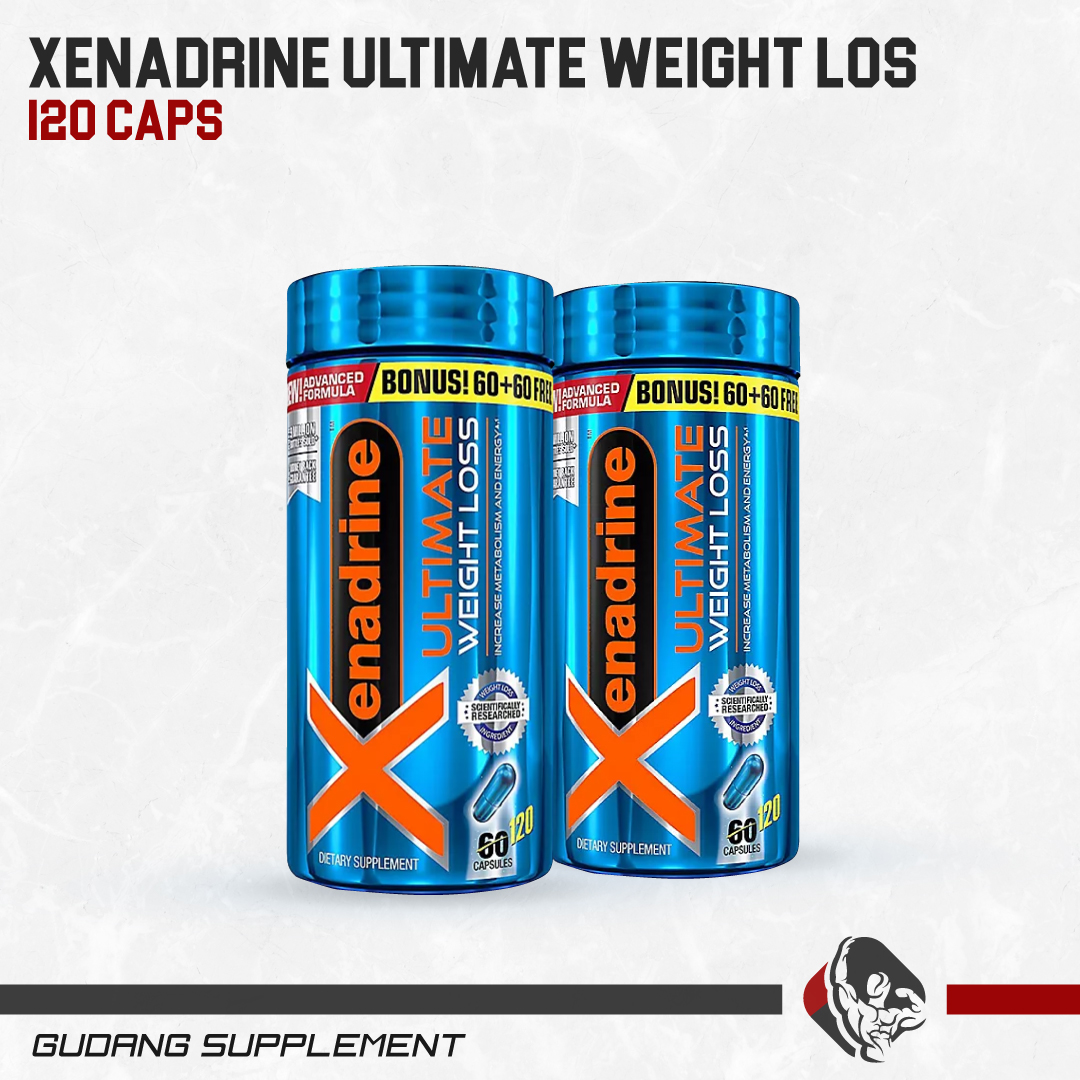 Xenadrine Ultimate Fat Burner 120 Caps Pembakar Lemak Gudang Supplement