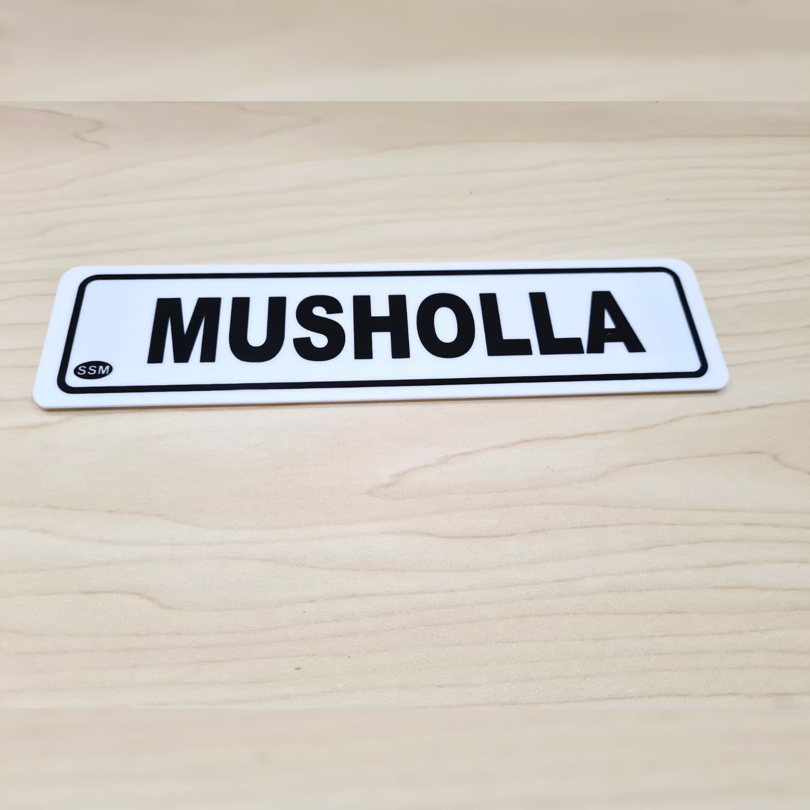 Sign Label Akrilik KECIL MUSHOLLA | Lazada Indonesia
