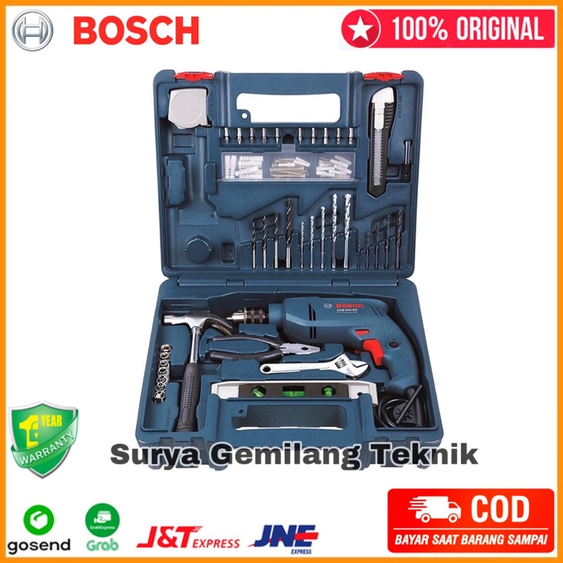 Bor Tembok Bosch GSB 500 RE Complete Set Bosch Bor Tembok Listrik ...