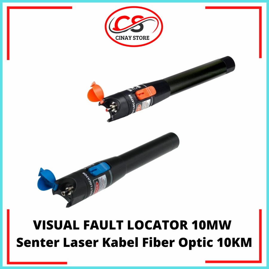 Visual Fault Locator 10MW 10Km VFL Laser Senter Fiber Optic | Lazada ...