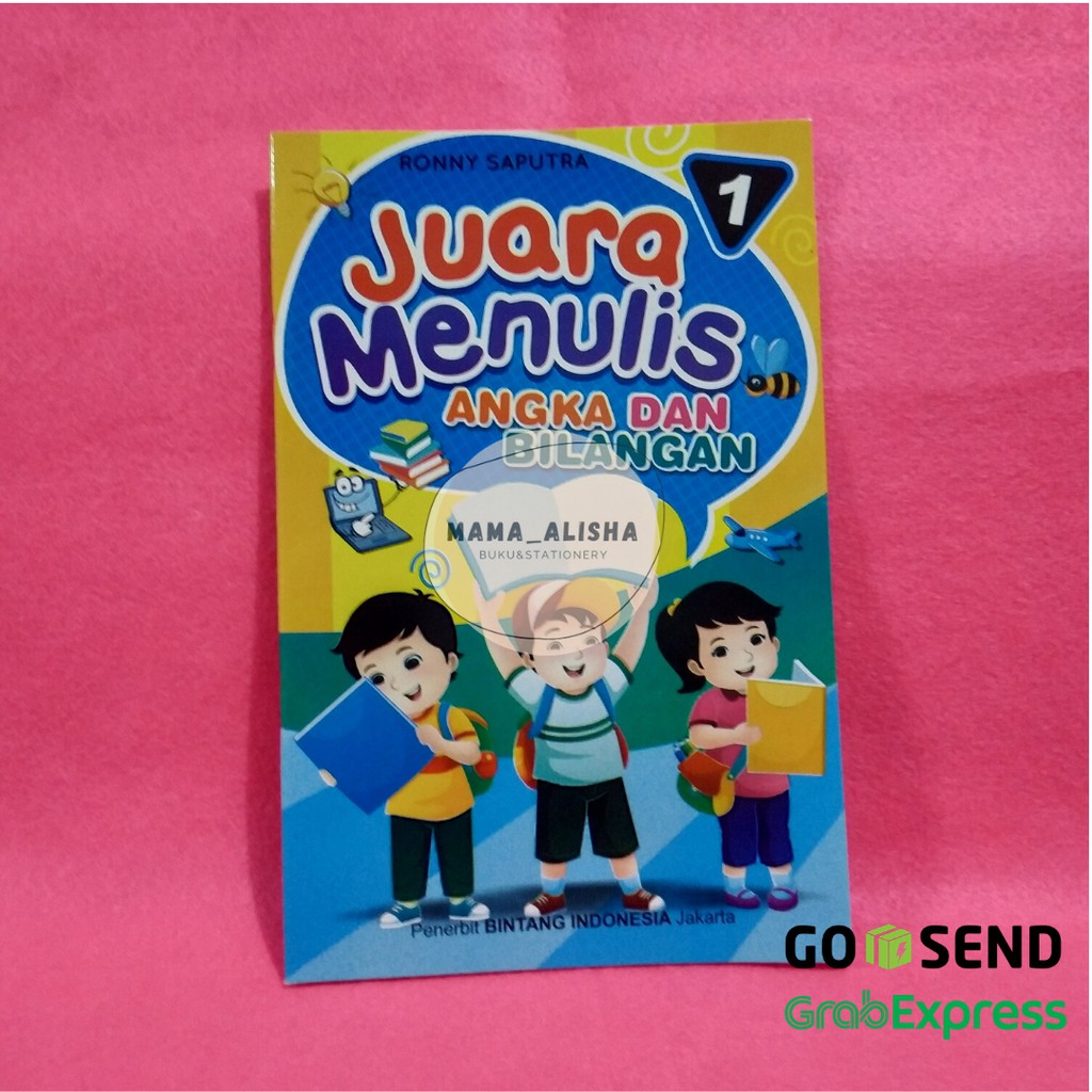Buku Juara Menulis Angka dan Bilangan Jilid 1 untuk Anak TK dan SD ...