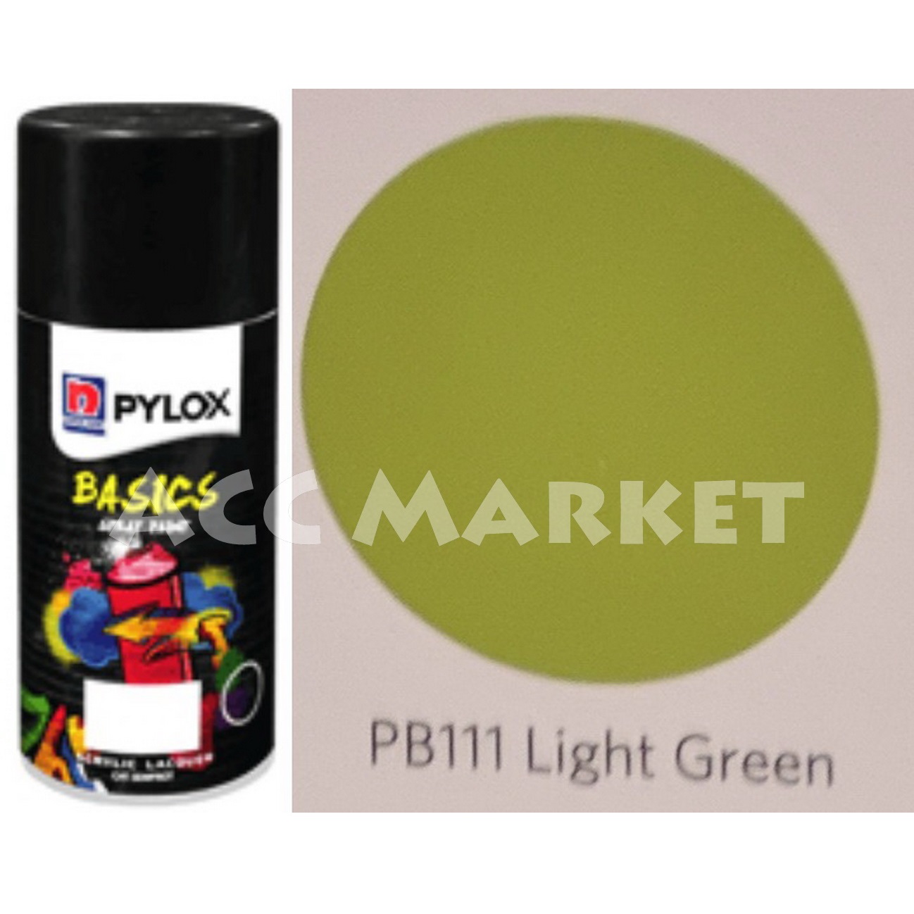 Pylox Basics Pilox Pilok Cat Hijau Green Light 111 | Lazada Indonesia