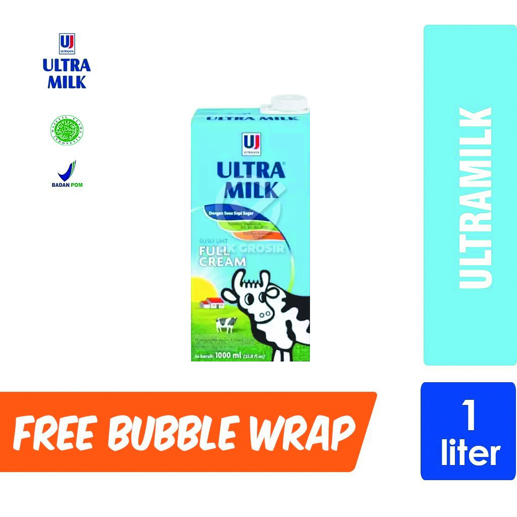 Ultramilk UHT Full Cream Susu [1 Liter] | Lazada Indonesia