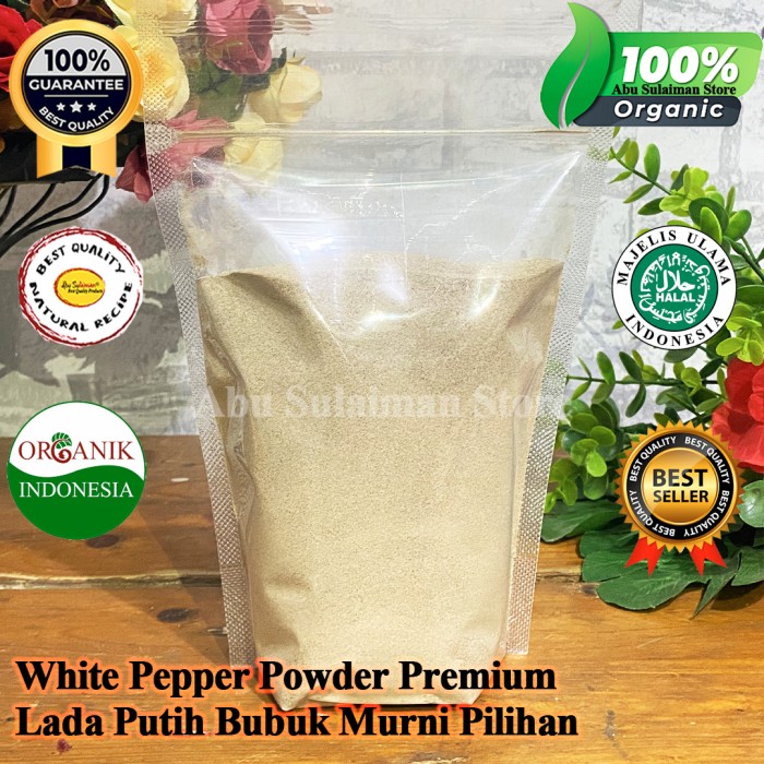 Lada Putih Bubuk Murni 100 gr / Pure White Pepper Powder 100 gram ...