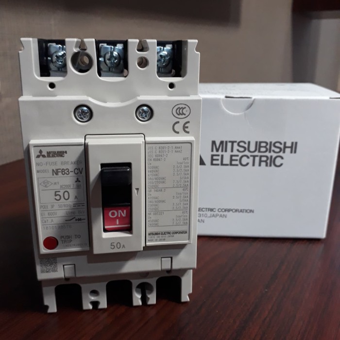 Mitsubishi NFB / MCCB / No Fuse Breaker NF63-CV 3P 40A | Lazada Indonesia
