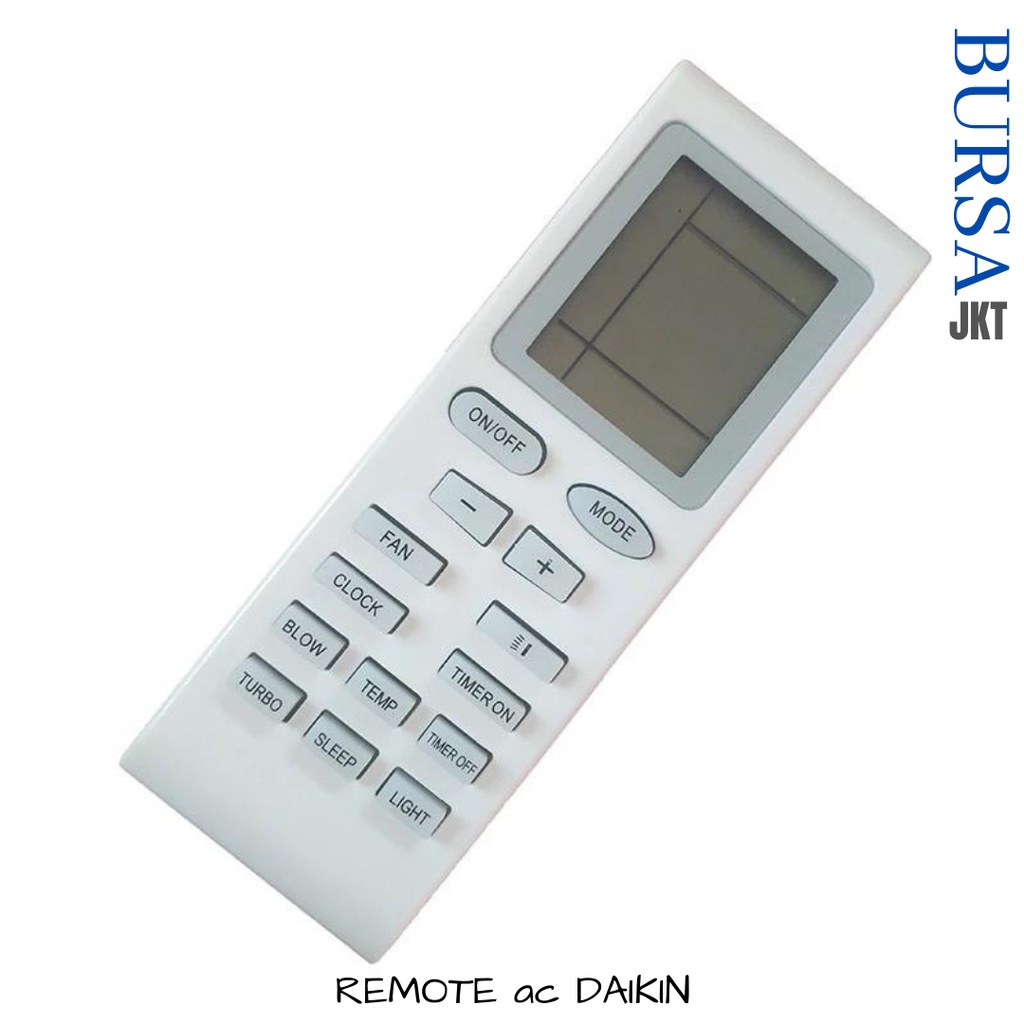 REMOTE AC DAIKIN SPLIT LOW WATT INVERTER MULTIFUNGSI LANGSUNG PAKAI ...