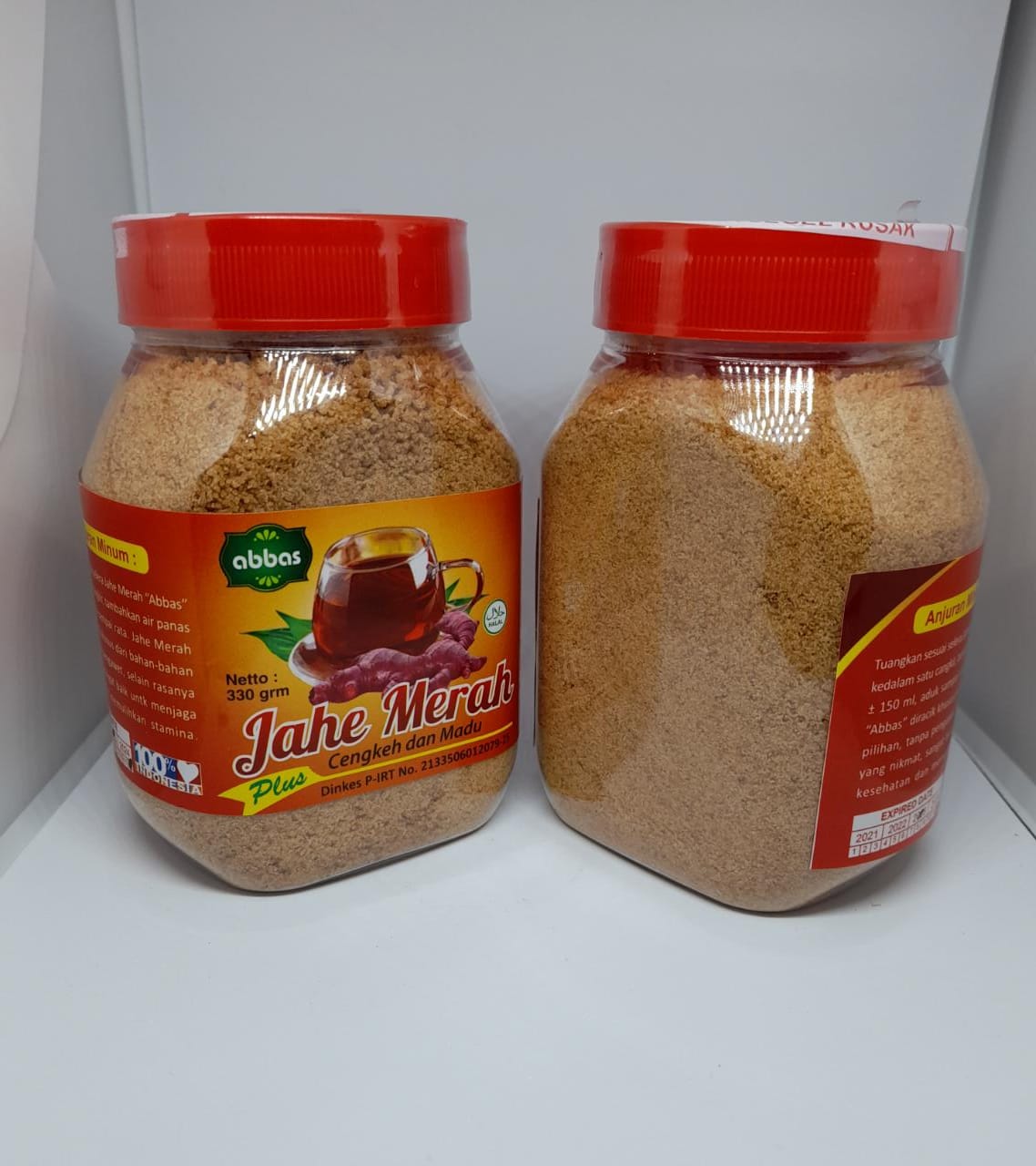 PAKET 2 BOTOL Jahe Merah Abbas 330 gram asli original plus gula aren ... PAKET 2 BOTOL Jahe Merah Abbas 330 gram asli original plus gula aren ...