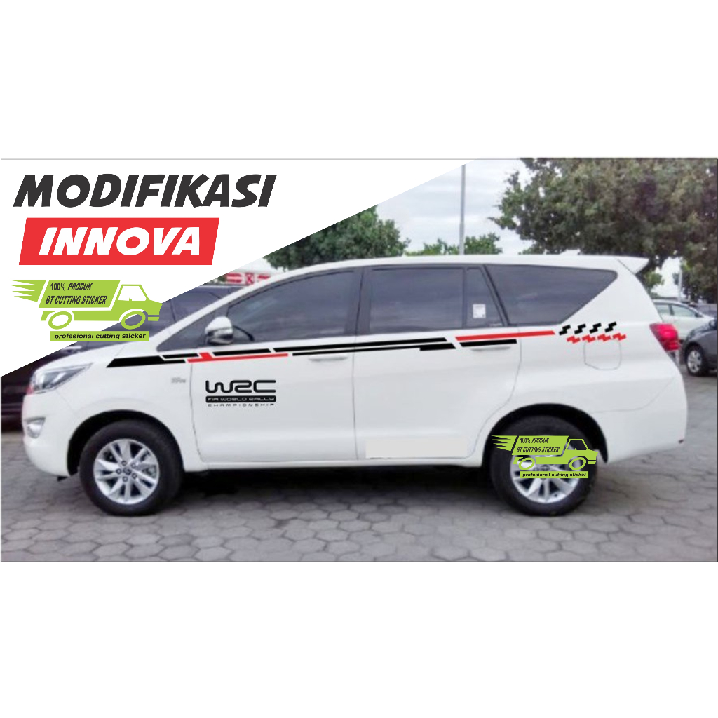 stiker mobil INNOVA sticker mobil stiker toyota innova sticker list ...