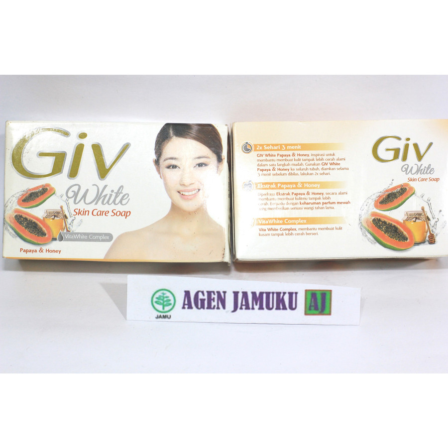 Giv White Skin Care Soap Papaya & Honey | Lazada Indonesia
