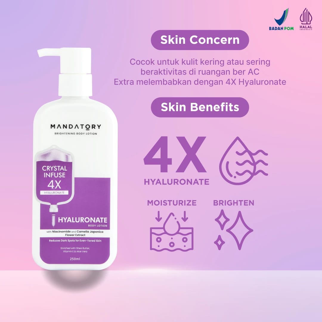 MANDATORY Body Lotion - Brightening Infuse Body Serum 250mL | Lazada ...