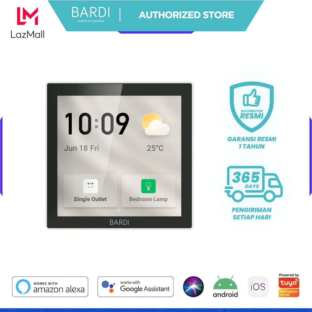BARDI Smart Control Panel 4 Inch | Lazada Indonesia