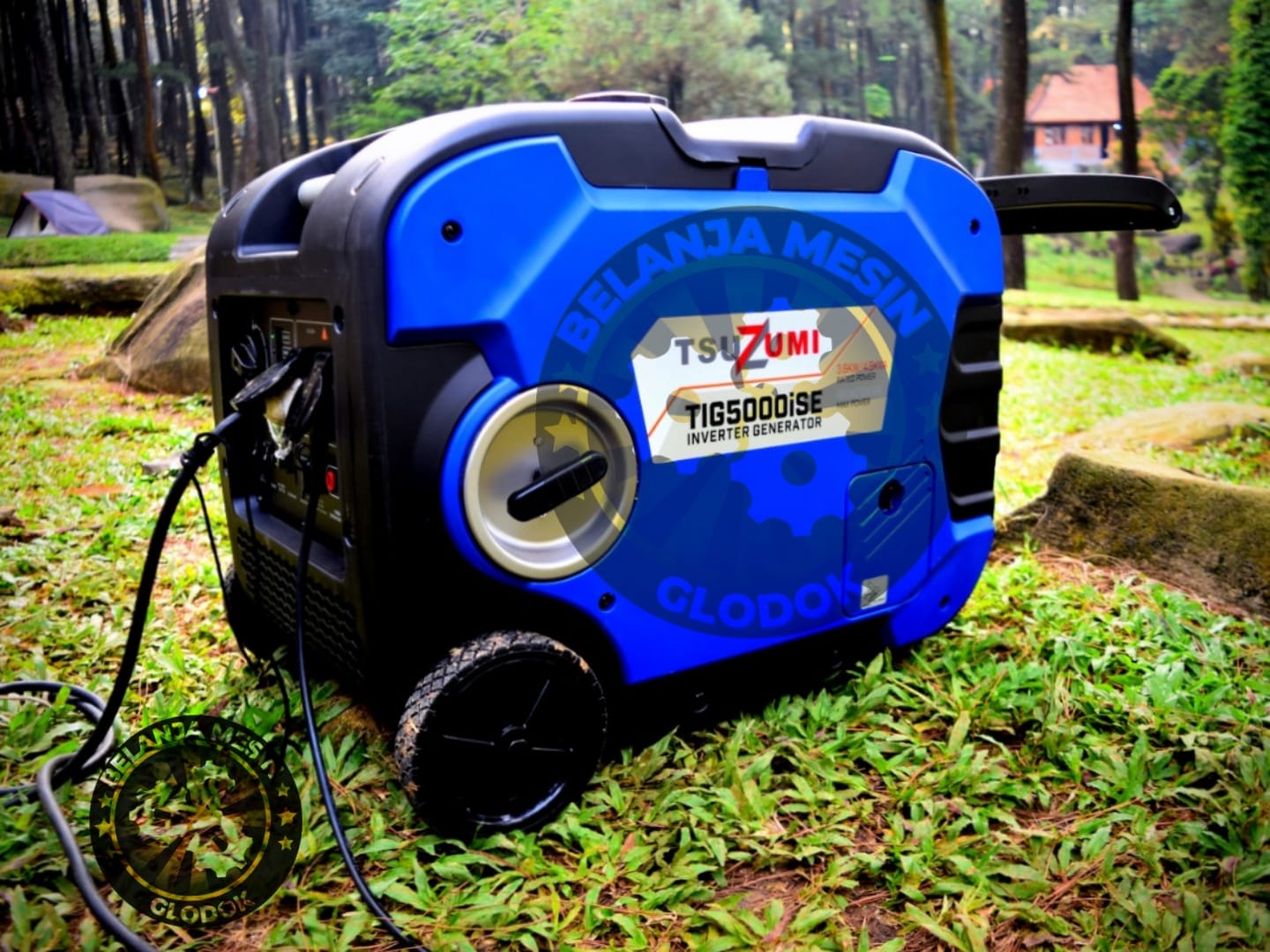 Genset Silent Inverter 4000 Watt TIG 5000 iSE . Genset 5 KVA TSUZUMI ...