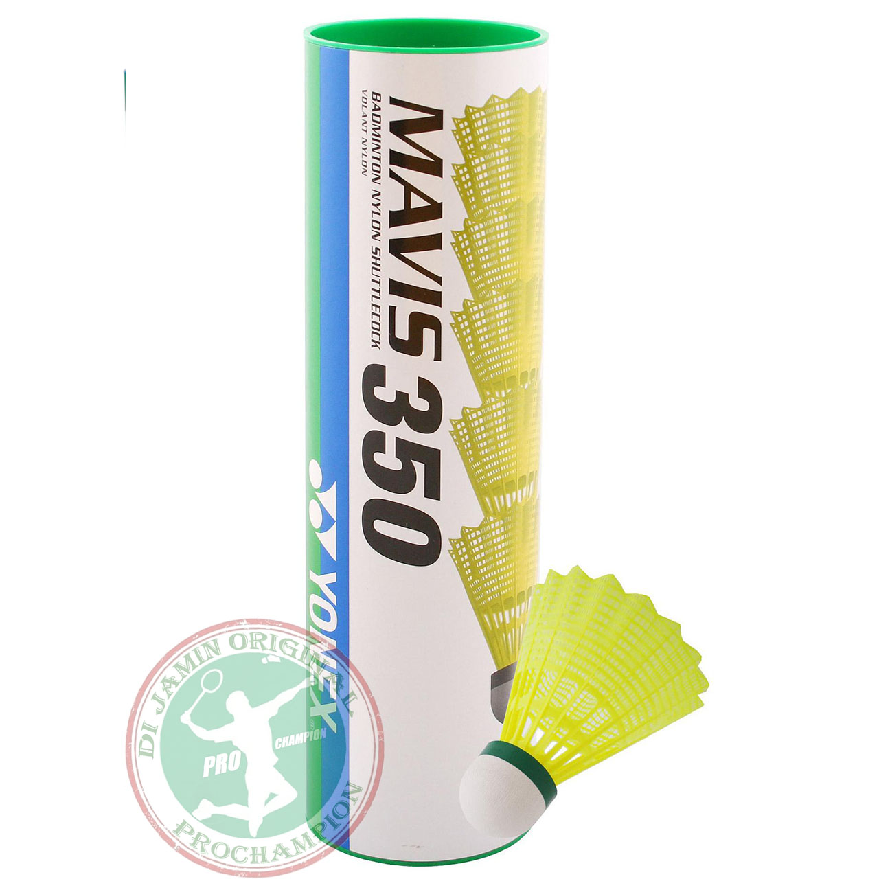 YONEX MAVIS 350 6 IN 1 SHUTTLECOCK KOK BADMINTON ORIGINAL | Lazada ...