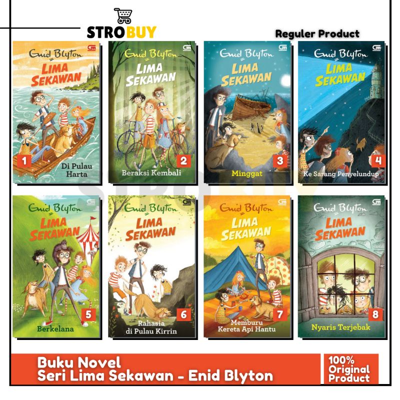 Novel Seri Lima Sekawan - Enid Blyton Original | Lazada Indonesia