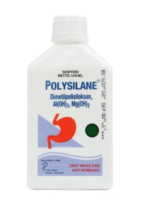 Polysilane Sirup Cair 100 Ml Suspensi Maag | Lazada Indonesia