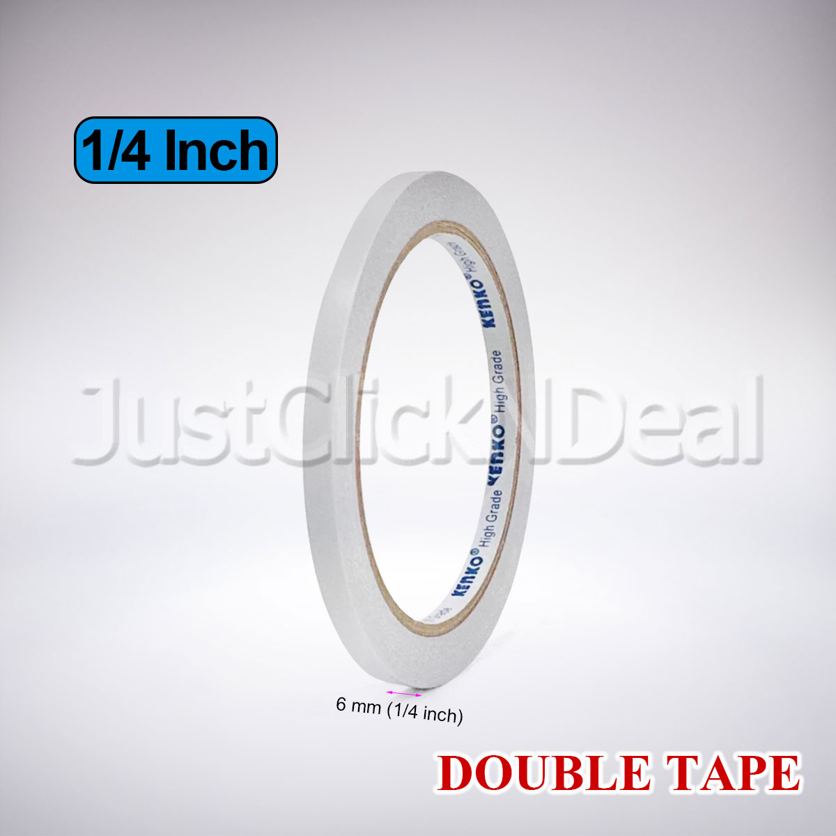 Kenko Double Tape 6 12 24 48 mm 15 Yard Isolasi Dobel Tip 2 Sisi ...