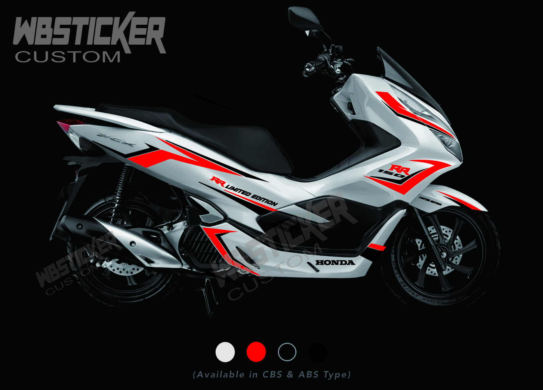 Sticker PCX Striping PCX Sticker Cutting sticker PCX 150 terbaru ...