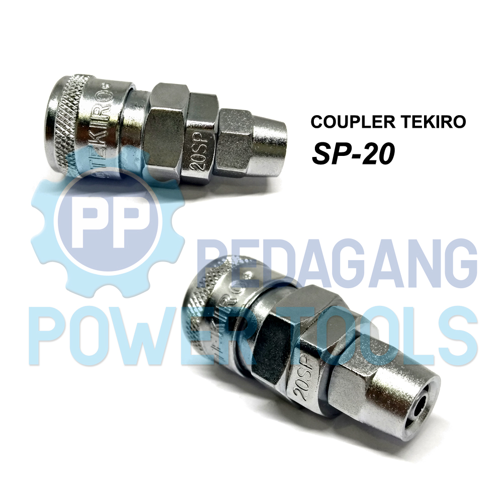 TEKIRO KOPLER SP 20 AIR QUICK COUPLER TWO TOUCH SP20 KOMPRESOR | Lazada ...