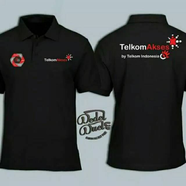 Polo Shirt Kaos KeraH Telkom Akses Telkom Indonesia Internet Kaos ...