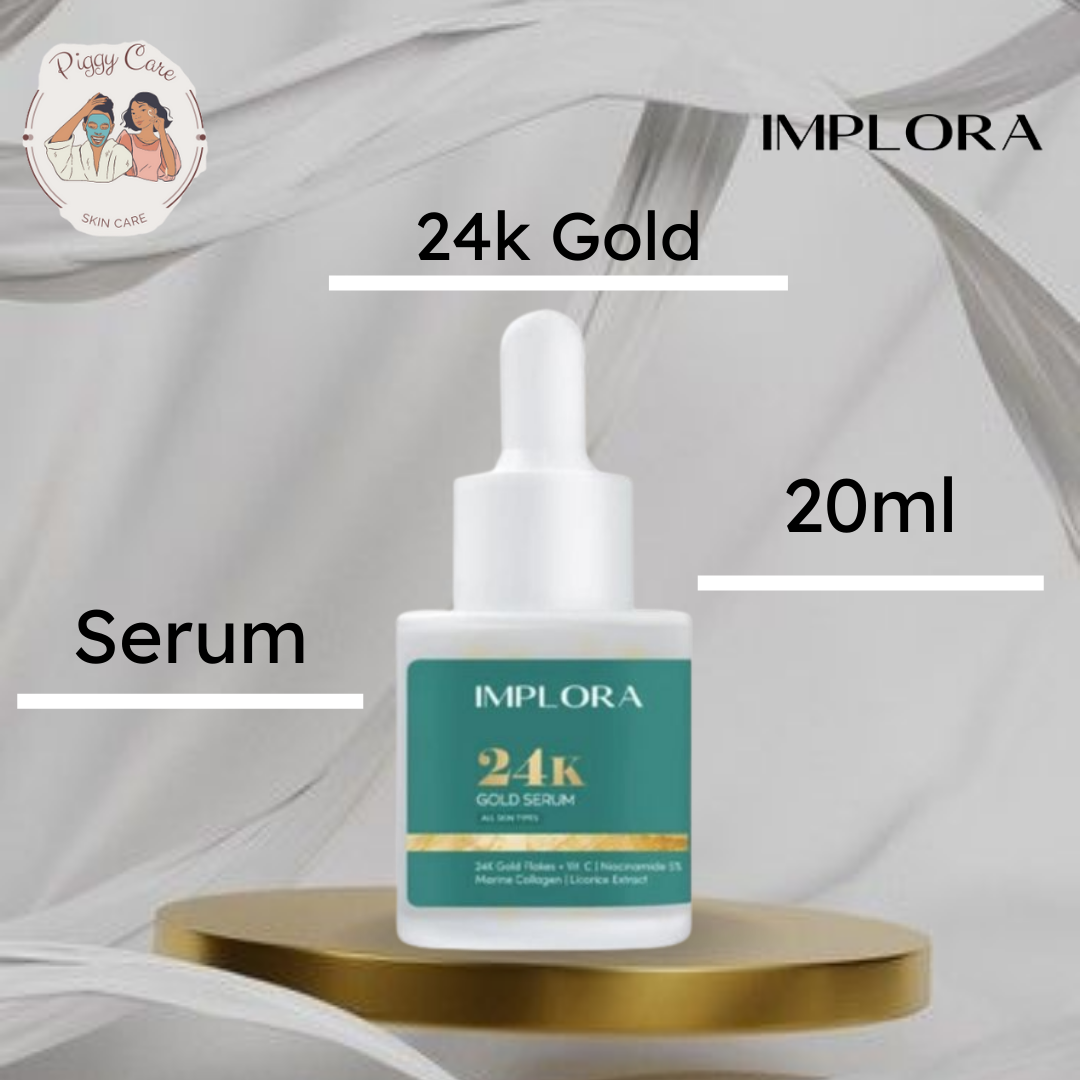 IMPLORA 24K GOLD Serum Wajah 20ml Serum Face Implora Original 20ML ...