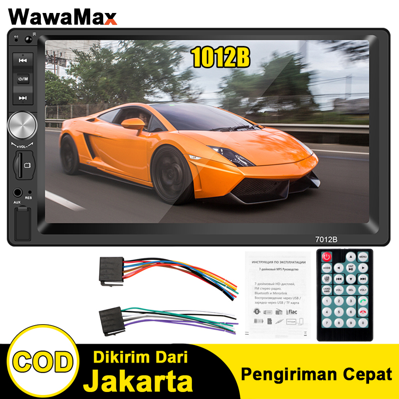 7 Inch Radio Mobil 2Din Universal 7 HD IOS/Android Mirrorlink Mobil MP5 ...