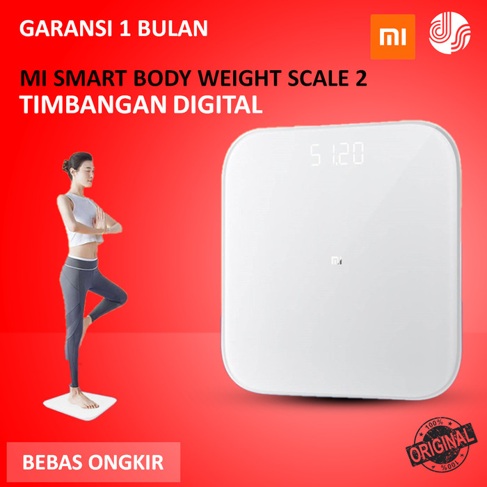 Xiaomi Mi Smart Body Weight Scale 2 - Timbangan Badan Digital | Lazada ...