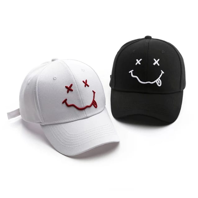 PROMO TOPI BASEBALL EMOJI MELET MODEL BARU KEKINIAN PREMIUM - TOPI LOGO ...